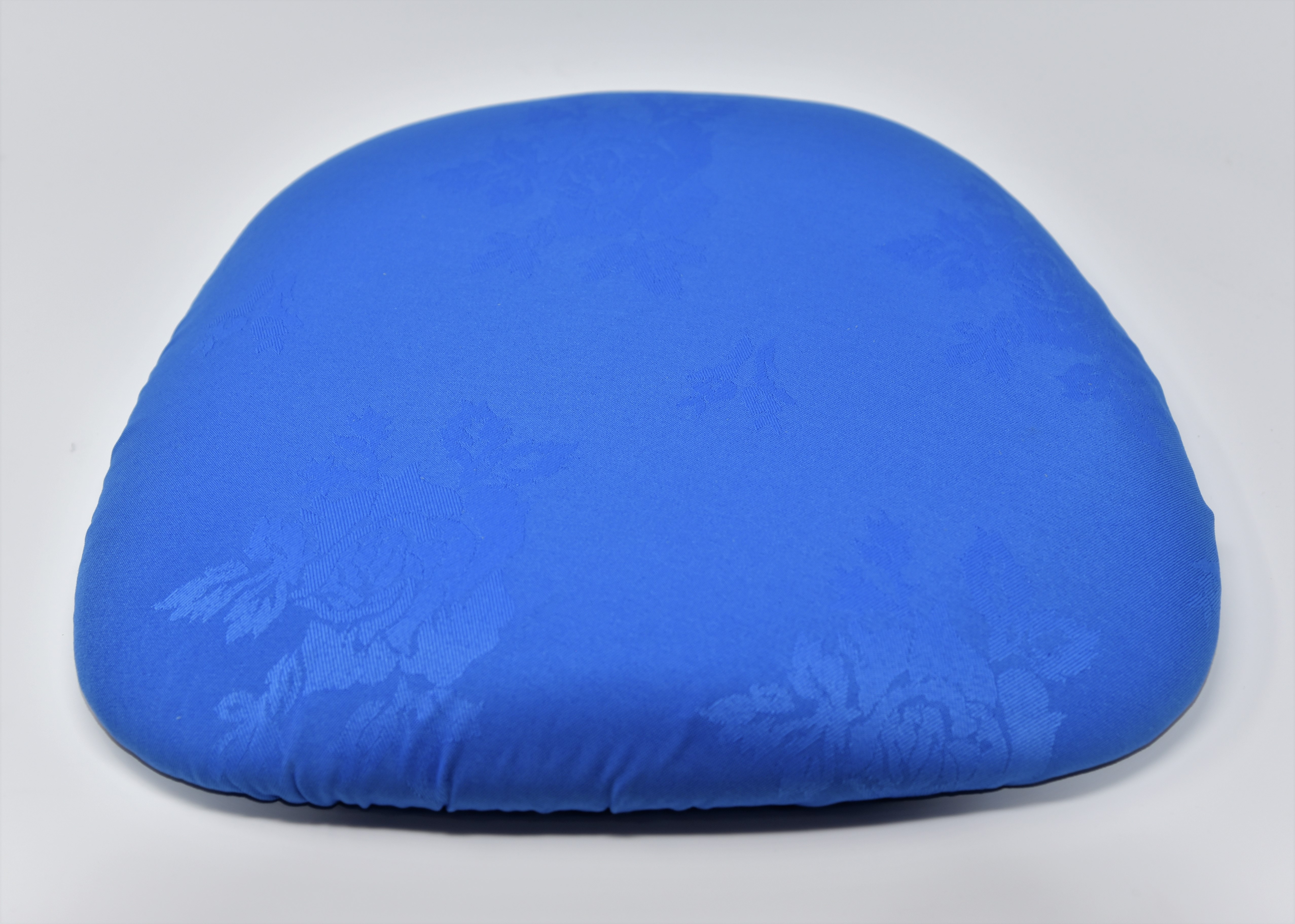 Kingfisher Blue Seat Pad Cover (A) - Bentley Brown