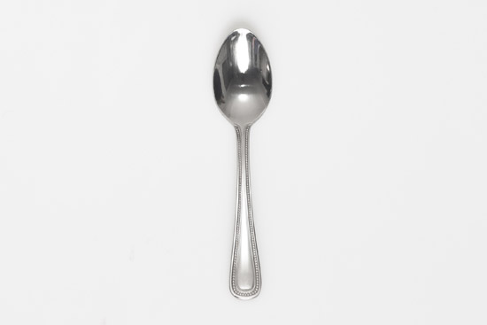Bead Pattern Tea Spoon - Bentley Brown