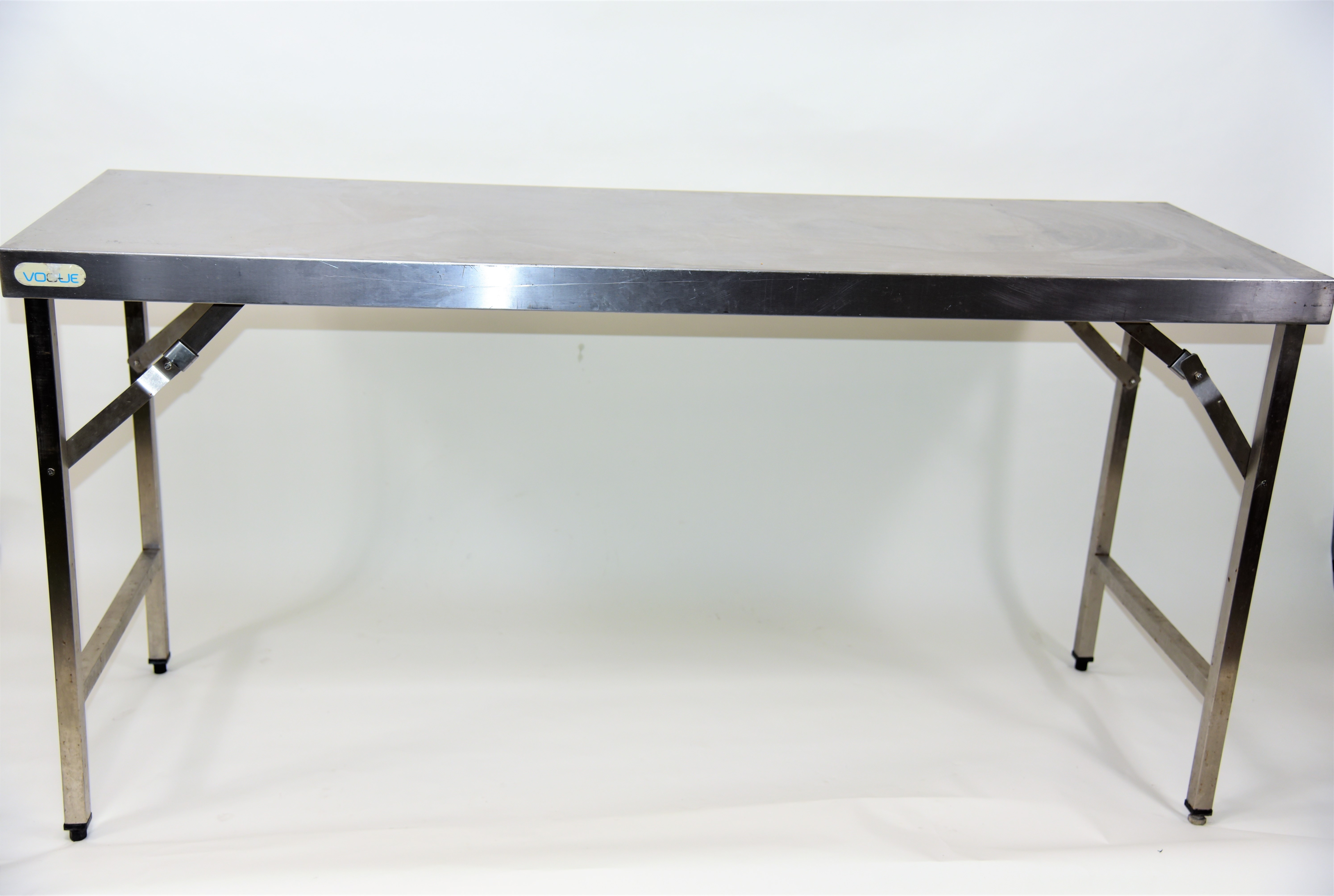 Stainless Steel Prep Table 8'x2'2''x3'H (2380x650x910H) - Bentley Brown
