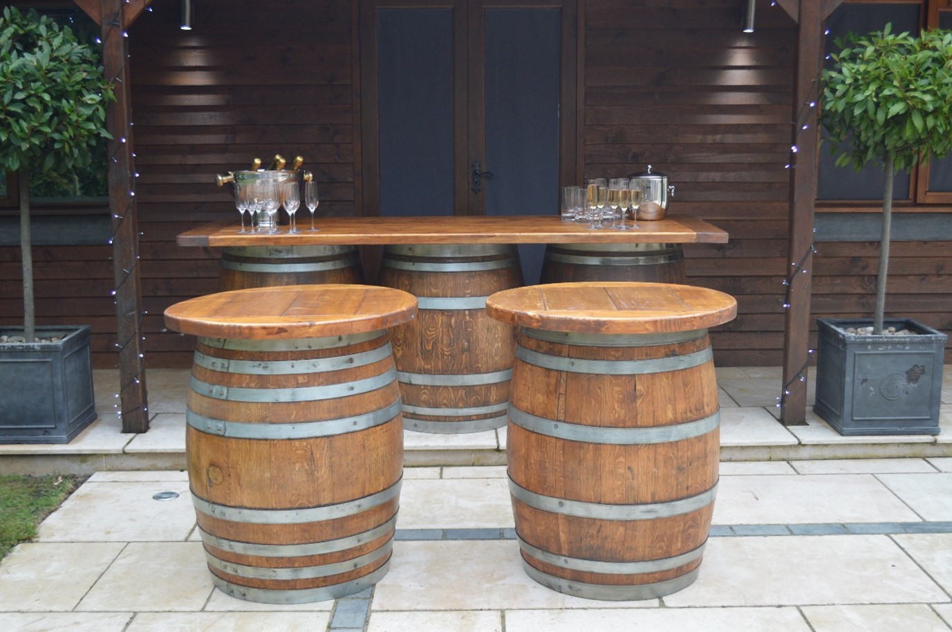 New Rustic Barrels - Bentley Brown